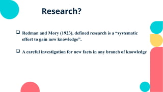 Research & Research Methods: Basic Concepts and Types.pptx