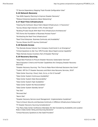 Research roundup business continuity management and it disaster ...