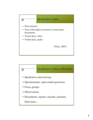 Research seminar lecture_10_analysing_qualitative_data | PDF