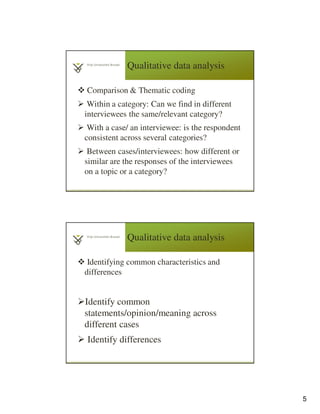 Research seminar lecture_10_analysing_qualitative_data | PDF