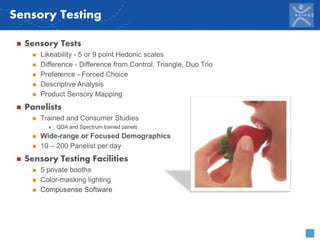 Research Services for the Food Industry | PPT