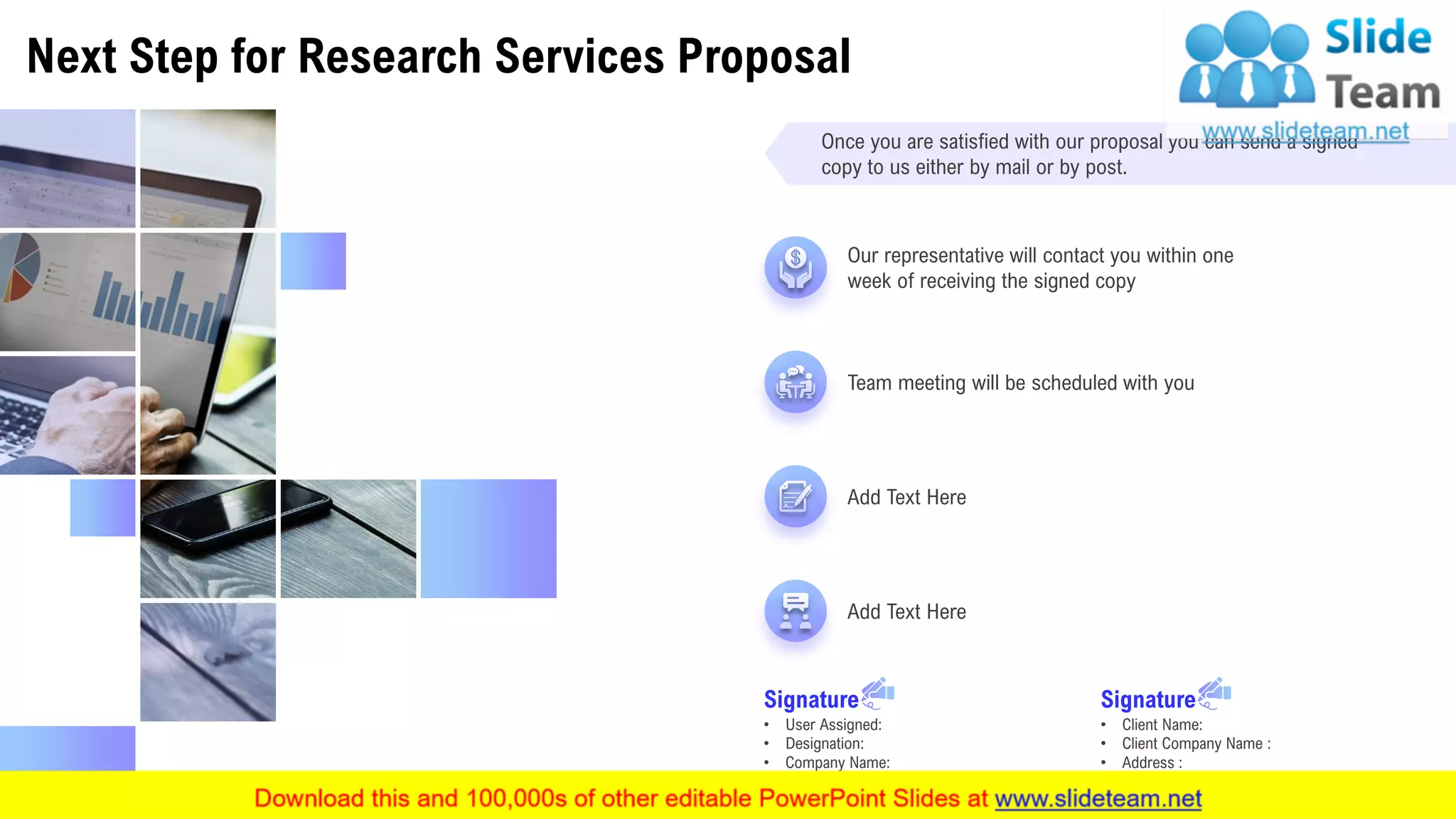 Research Services Proposal PowerPoint Presentation Slides | PPT