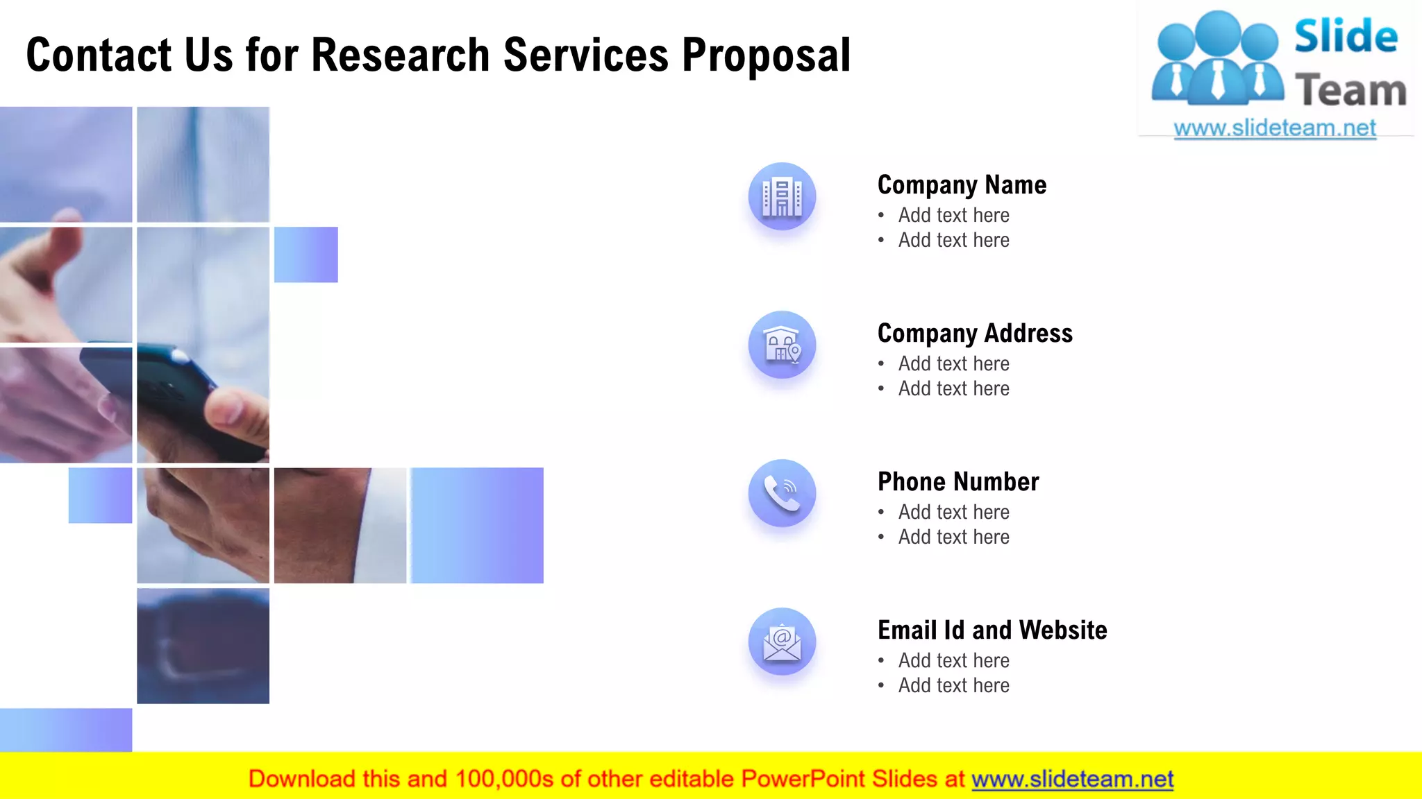 Research Services Proposal PowerPoint Presentation Slides | PPT
