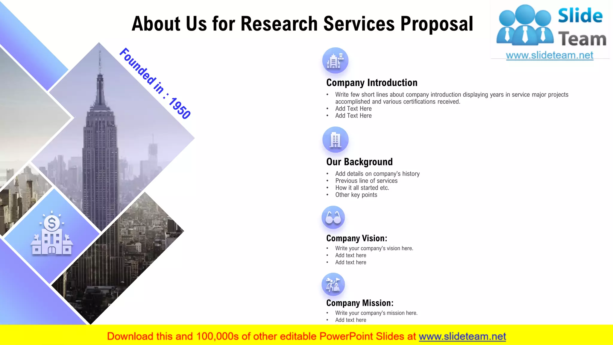 Research Services Proposal PowerPoint Presentation Slides | PPT