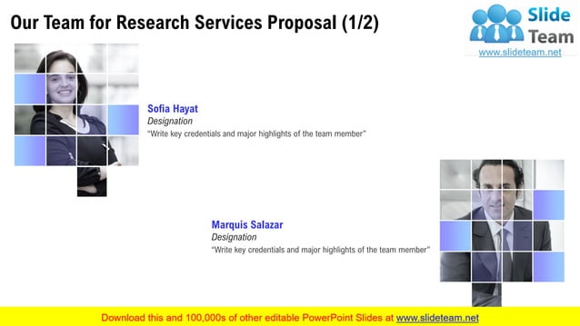 Research Services Proposal PowerPoint Presentation Slides | PPT