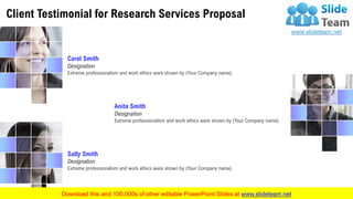 Research Services Proposal PowerPoint Presentation Slides | PPT
