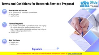 Research Services Proposal PowerPoint Presentation Slides | PPT