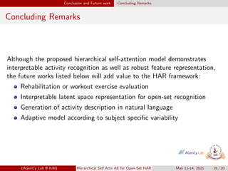 Hierarchical Self Attention Based Autoencoder for Open-Set Human ...