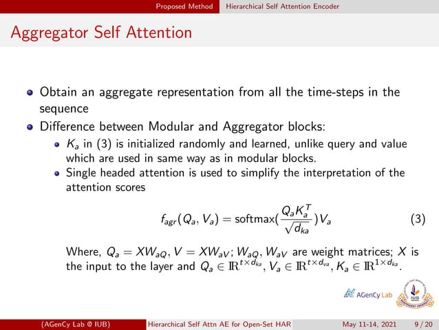 Hierarchical Self Attention Based Autoencoder for Open-Set Human ...