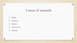 Research setting: education | PPTX
