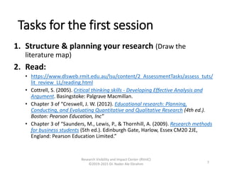 Research Skills Session 2: Selecting keywords | PDF