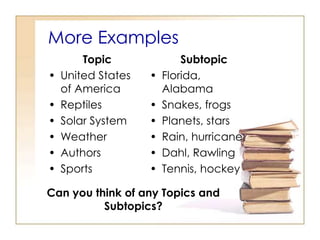 Research skills presentation | PPTX