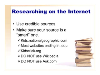 Research skills presentation2 | PPT