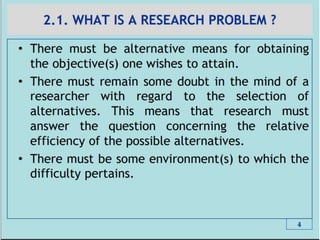 Research Solving Problem by Wondwossen Bogale(PhD) | PPT