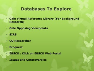 Research Sources and Techniques | PPTX