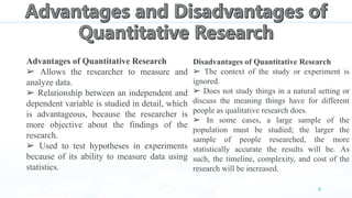 Qualitative and Quantitative Research | PPTX