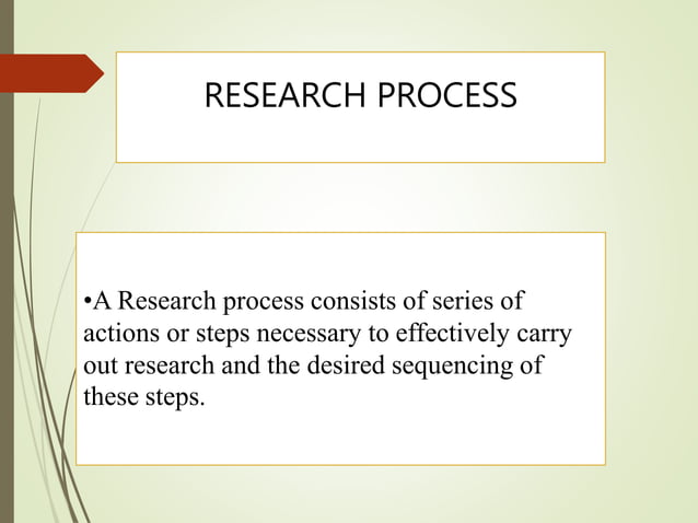 Research steps | PPT