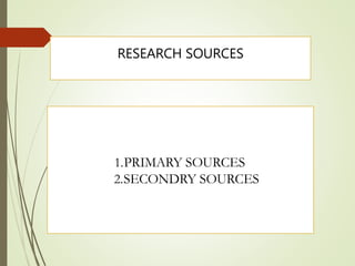 Research steps | PPTX