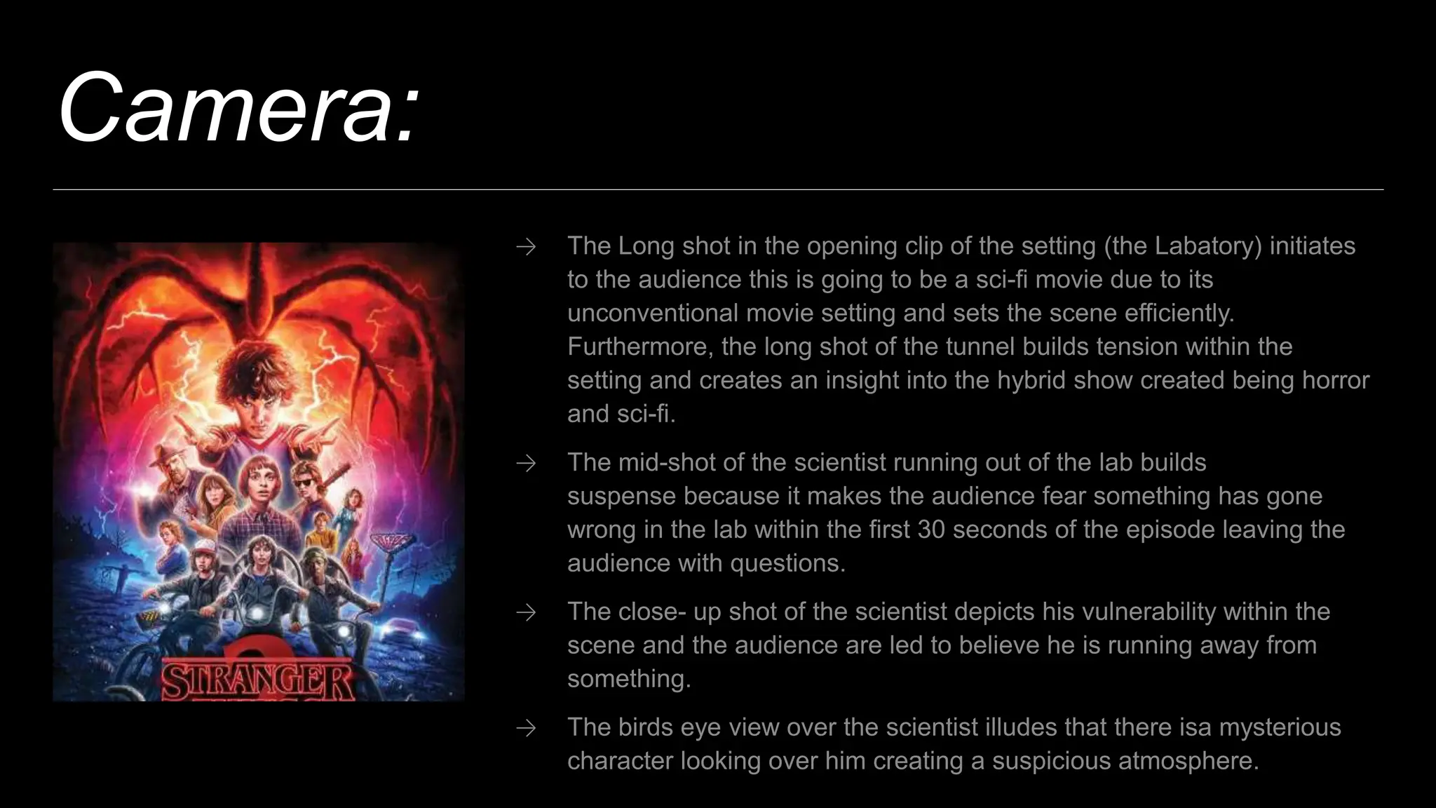 research stranger things netflix production | PPT