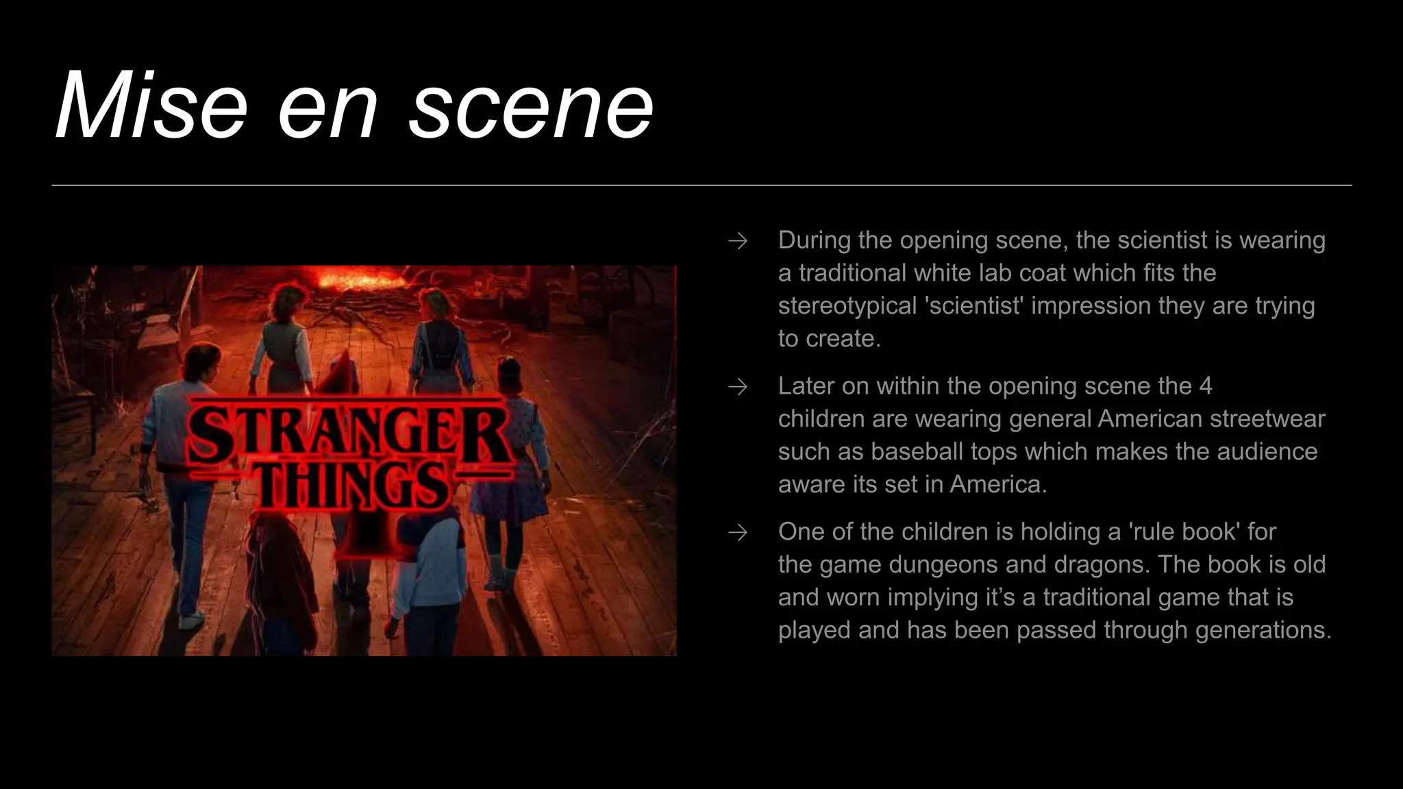 research stranger things netflix production | PPT