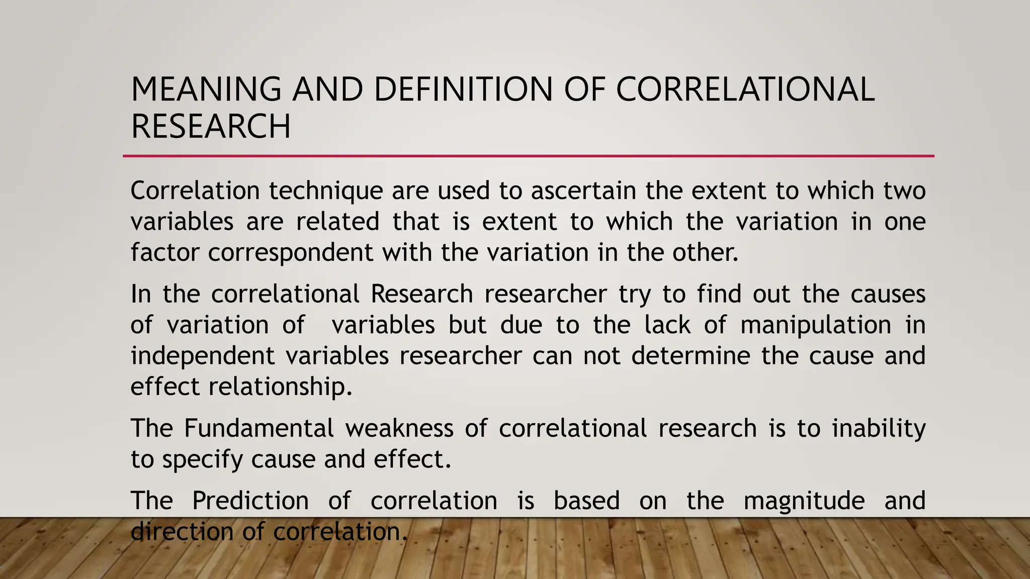 Research Designs: Descriptive, Correlational and Experimental | PPTX