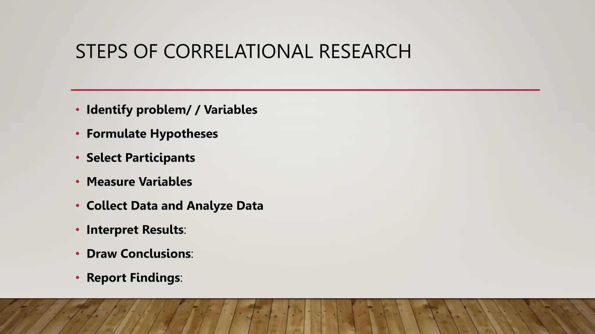 Research Designs: Descriptive, Correlational and Experimental | PPTX
