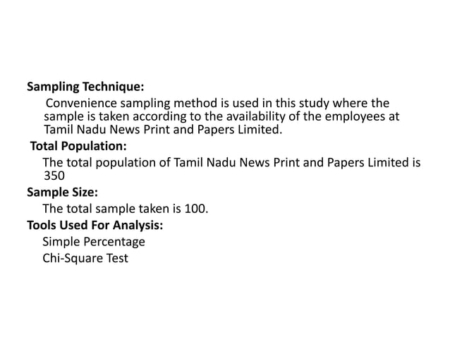 Research study presentation | PPT
