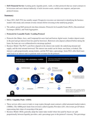 DeFi Protocols: Business Models, Revenue Streams, and Sustainability ...