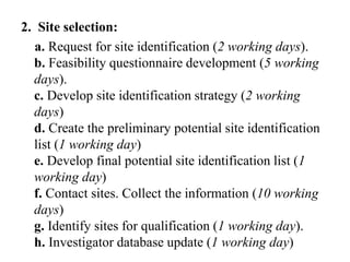 Research support including planning and excution of clinical trails | PPTX