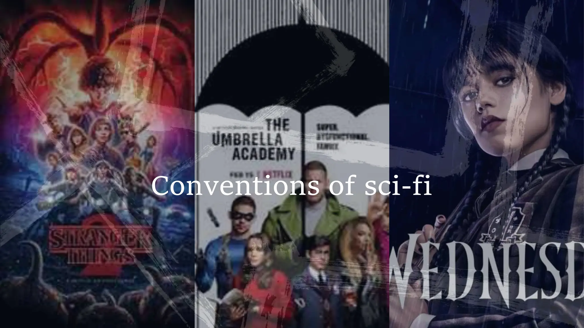 conventions of sci-fi for netflix productions | PPTX