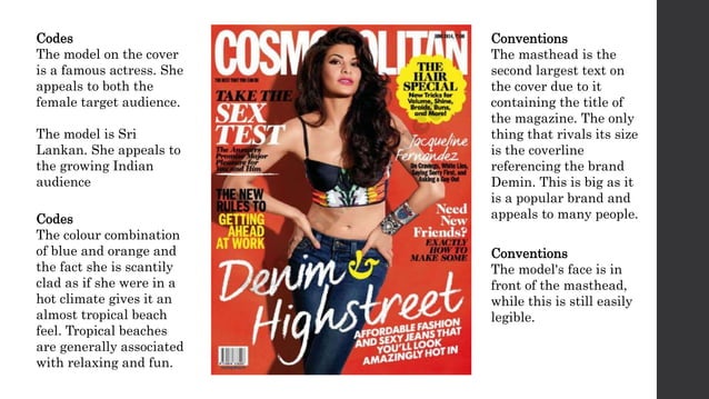 Research Task 2 - Generic Codes and Conventions | PPT