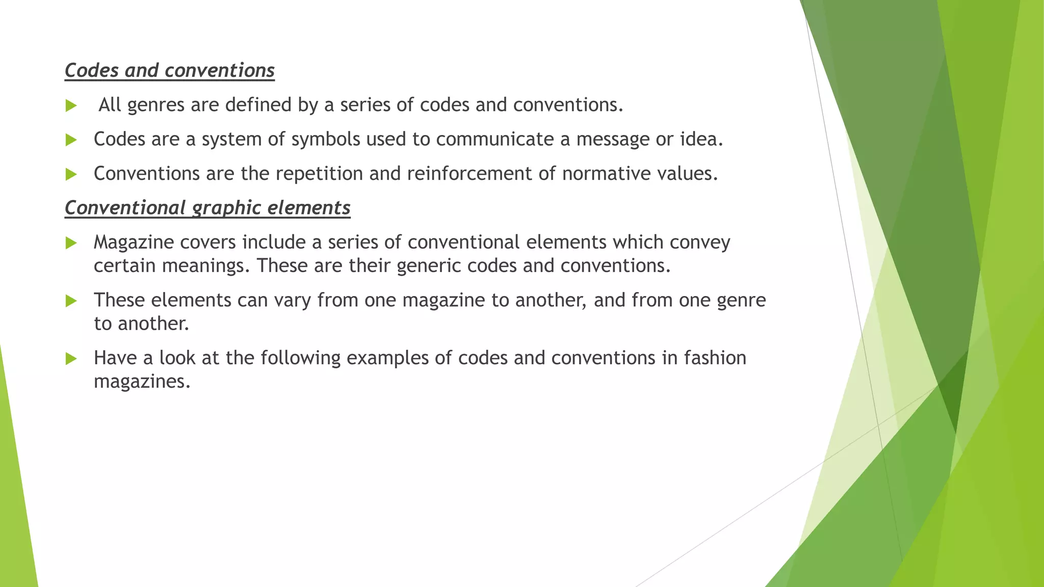 Generic codes and conventions.pptx