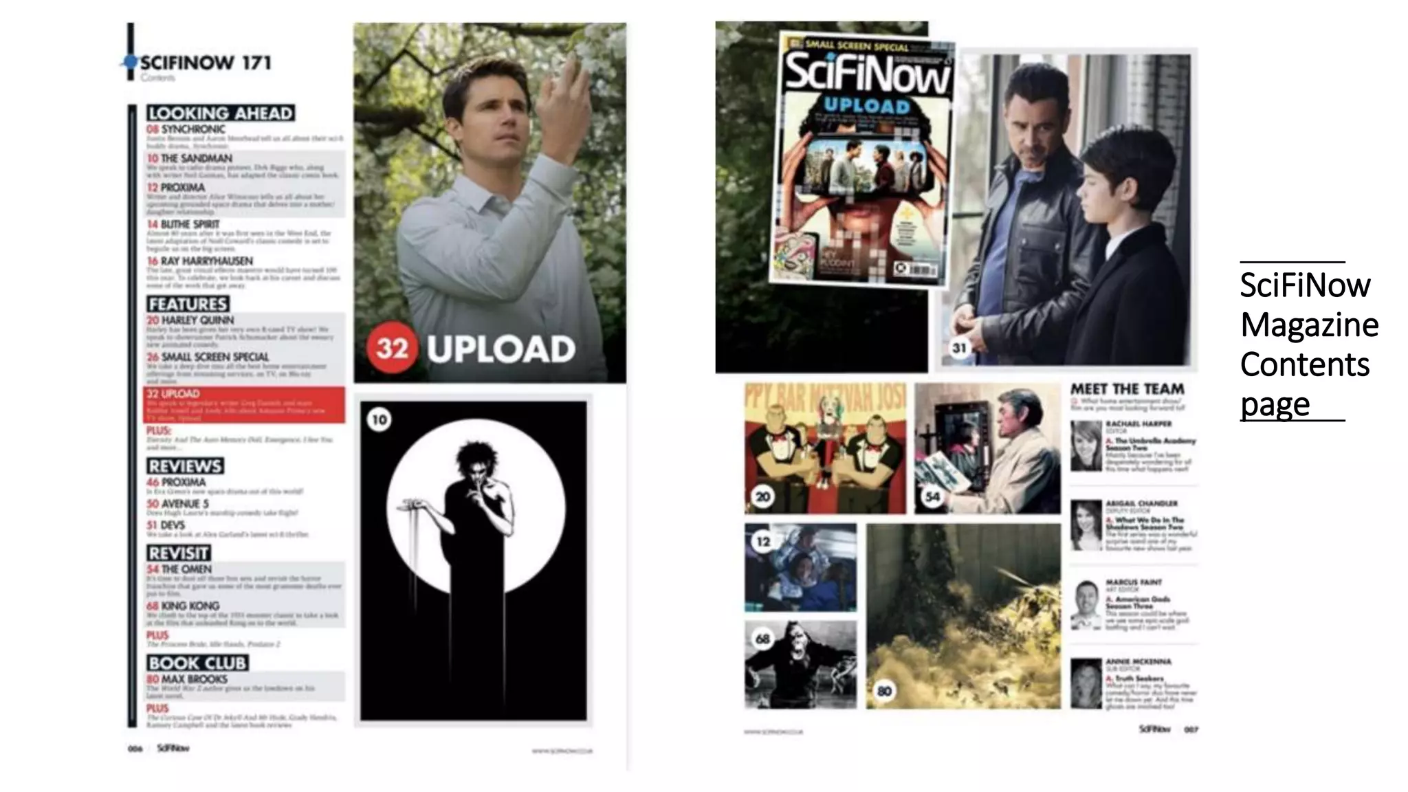 Graphic Elements of Film Magazines | PPTX