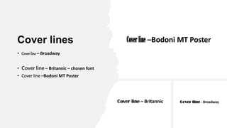 Font Types Research | PPTX