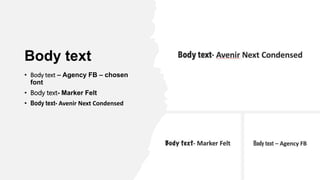 Font Types Research | PPTX