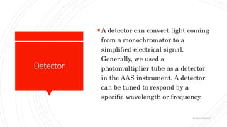 Atomic Absorption Spectroscopy RESEARCH TECHNIQUES IN ANIMAL NUTRITION.pptx