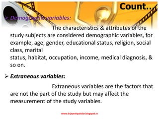 Research terminology | PPSX