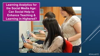 Research @ the Social Media Lab (@SMLabTO) | PDF