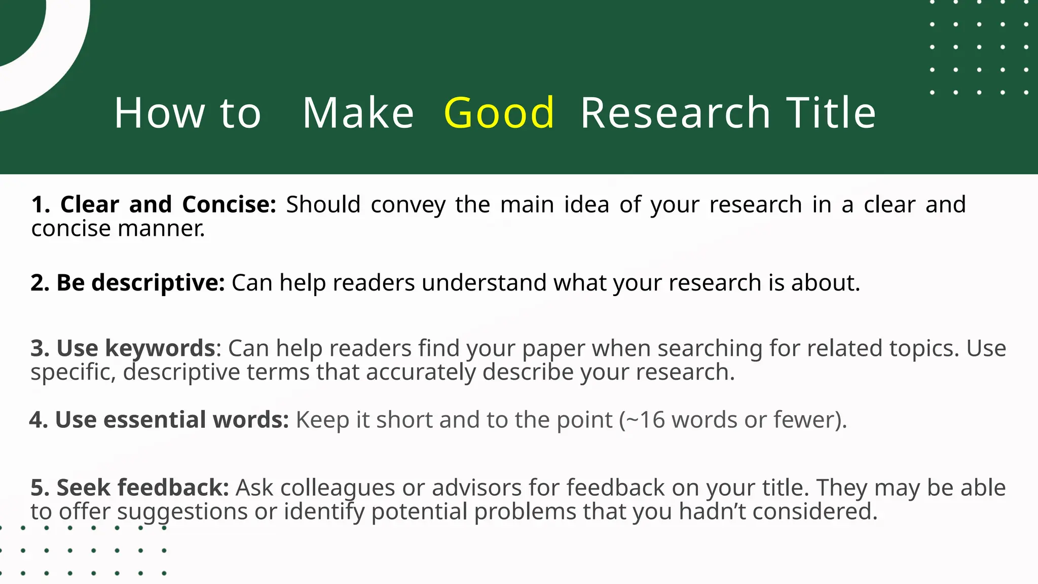 Tips,Format and components in writing aResearch title.pptx