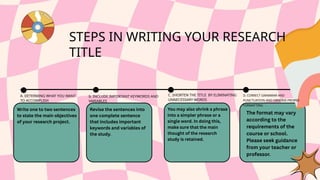 Research Title_A Lesson in Practical Research 2 Grade 12.pptx