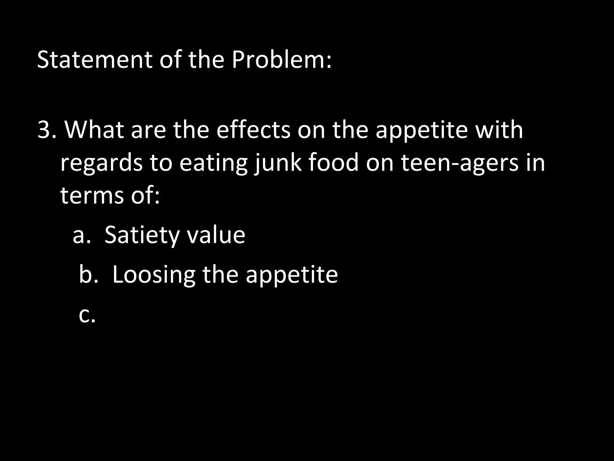 Research title & knowing the problem | PPT