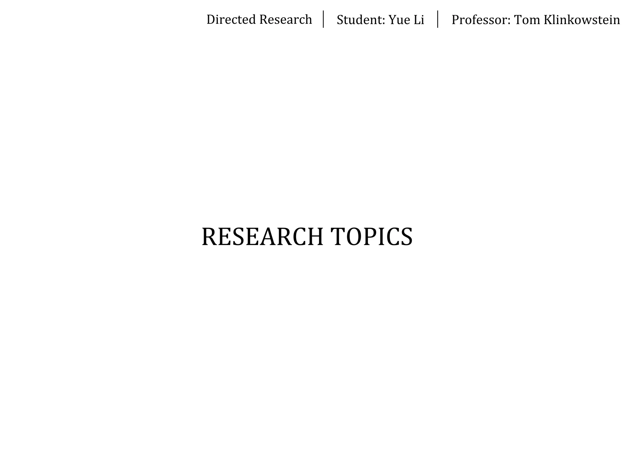 Research titles | PDF