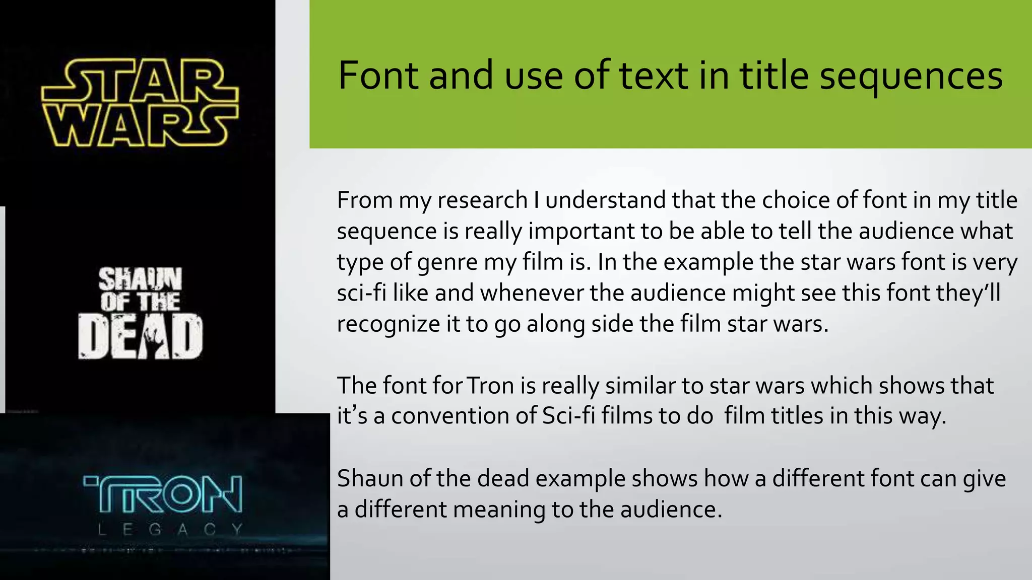 Research title sequence | PPT
