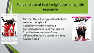 Research title sequence | PPT