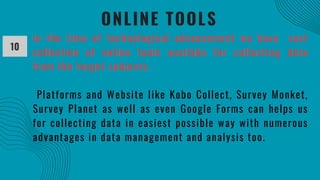 Types of Research Tool By Dr. Vikramjit Singh | PPT