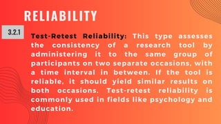 Research Tool and its Characterstics | PDF