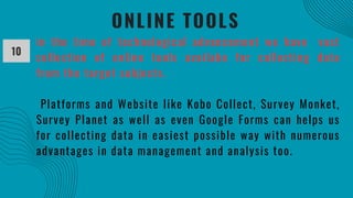 Research Tool - Types and Examples | PDF