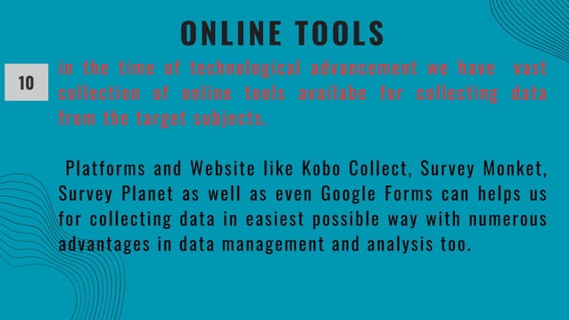 Research Tool - Types and Examples | PDF