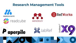 Research tools and techniques | PPTX