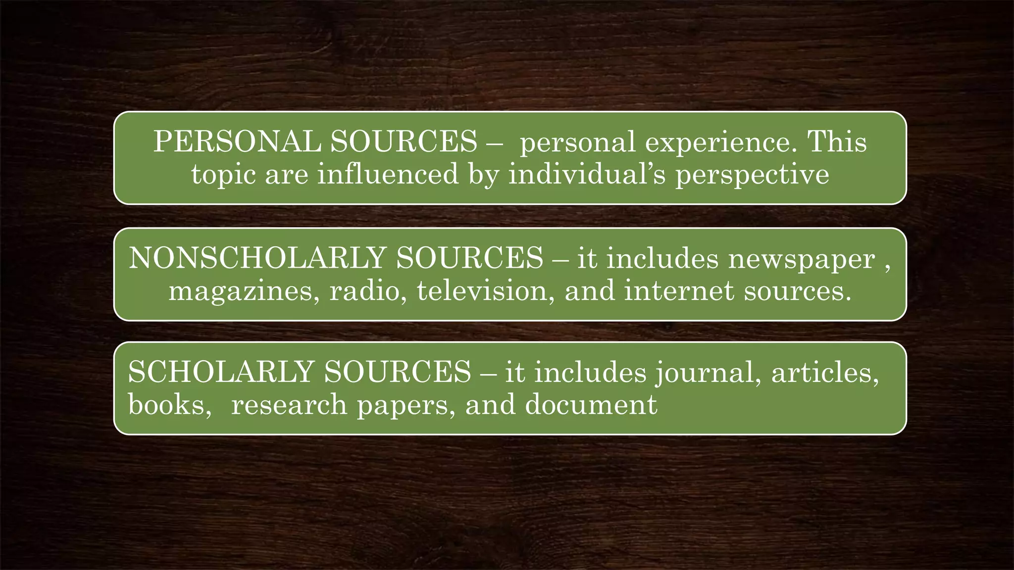 Research topic | PPTX